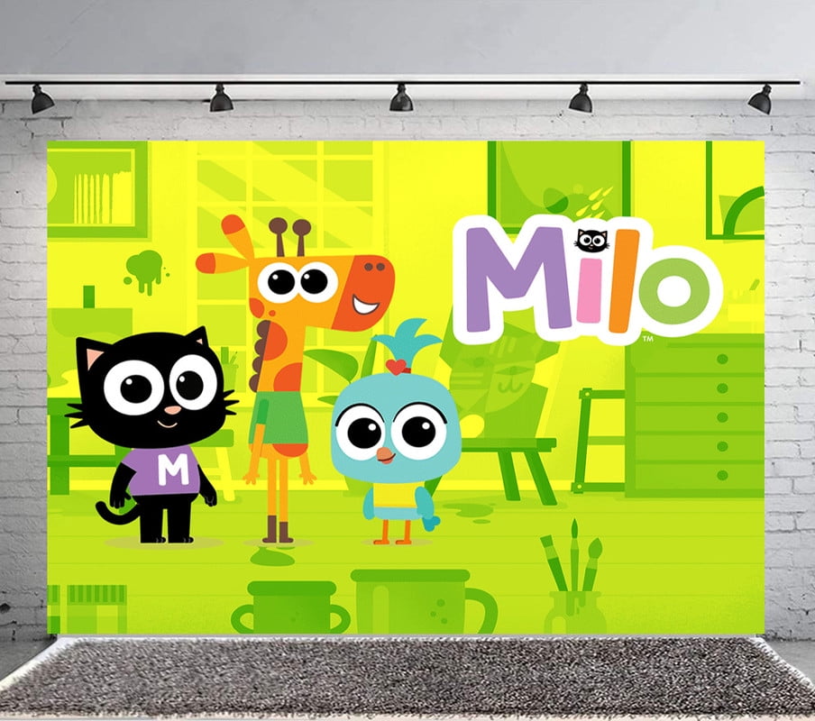 Milo TV Series Backdrop Banner Party Supplies Poster Movie Theme Background for Photography ...