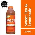 Milo’s Sweet Iced Tea and Lemonade, 100% Natural, 20 fl oz Bottle ...