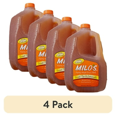 (4 pack) Milo's Extra Sweet Iced Tea 20 fl oz single serve - Walmart.com