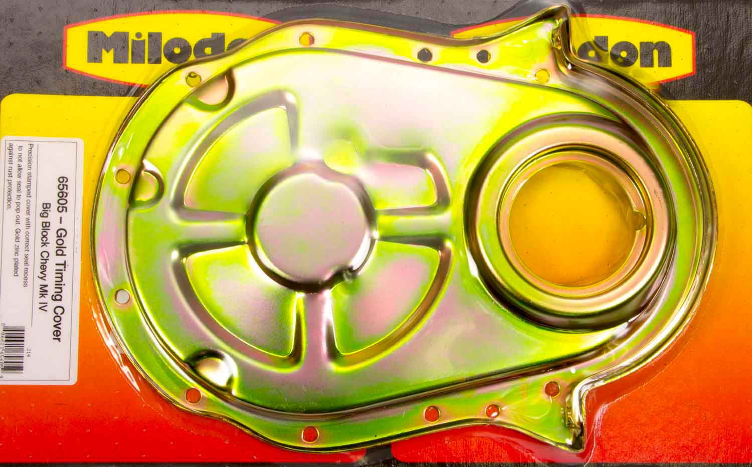 Milodon 65605 MLD65605 TIMING COVER BBC GOLD - Walmart.com