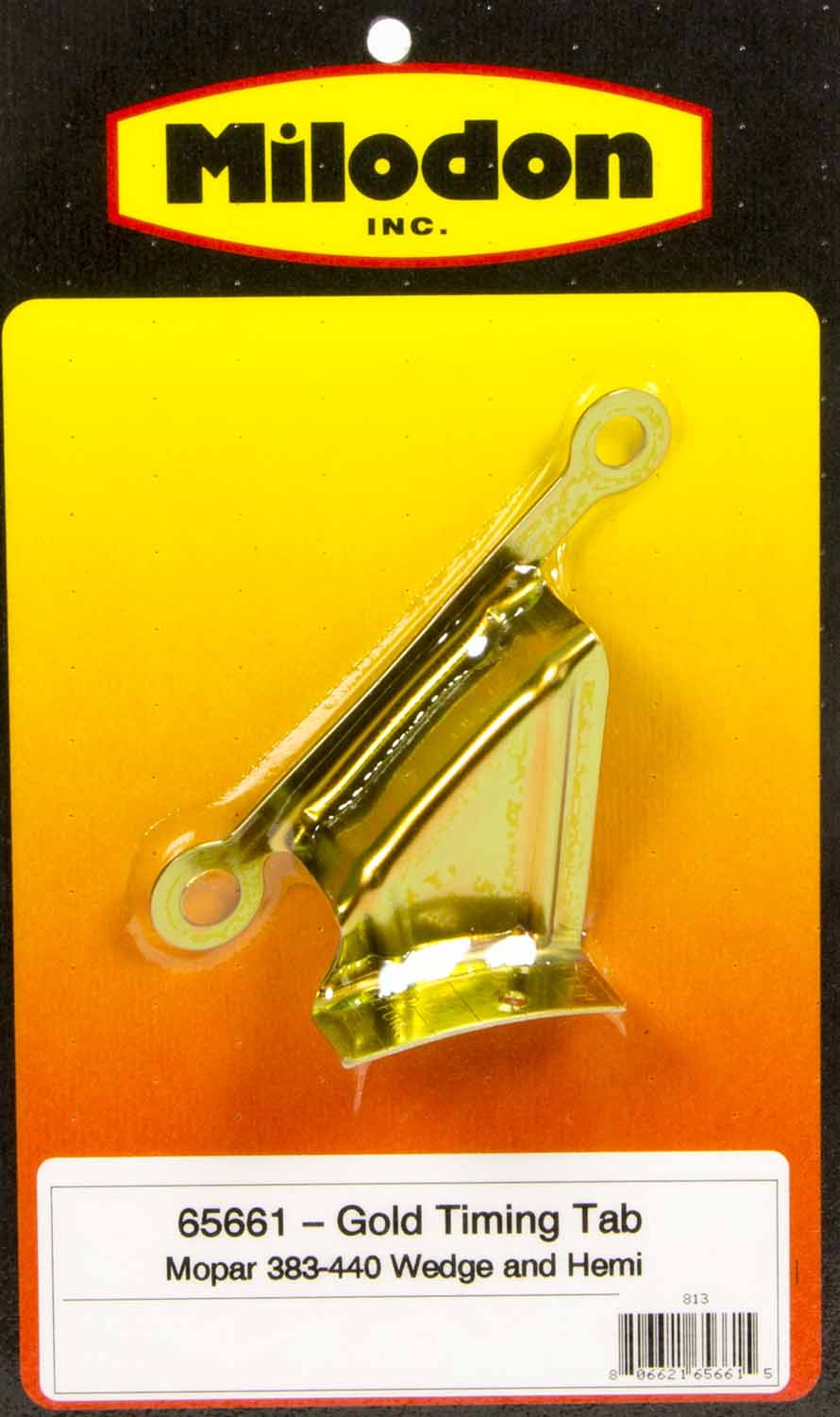 Milodon 65661 MLD65661 BB MOPAR GOLD TIMING TAB - Walmart.com