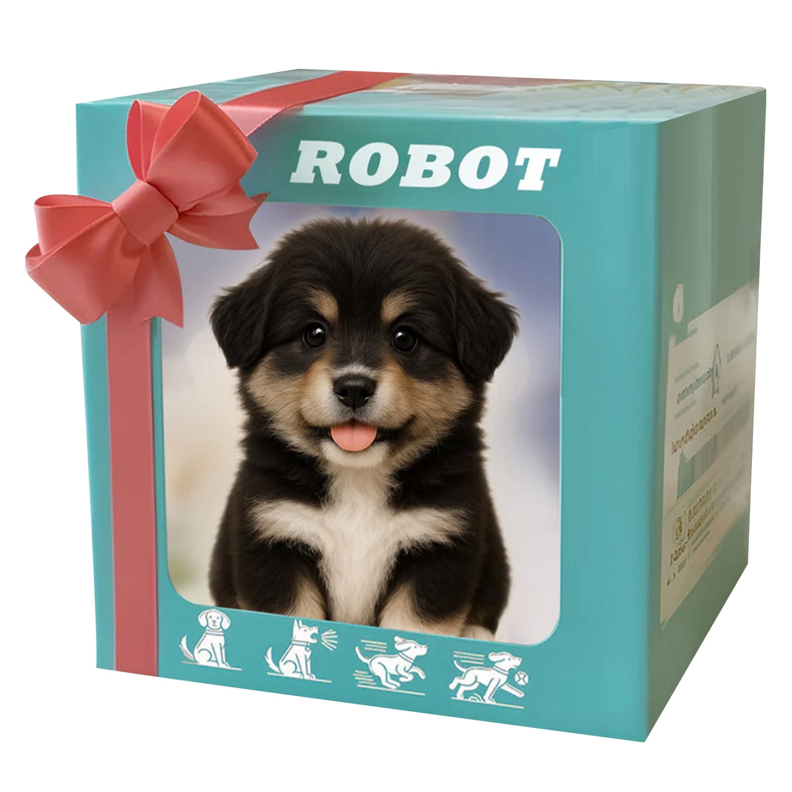 Milow Interactive Walking Plush Toy Robot Dog, Kalbooz Robot Puppy ...