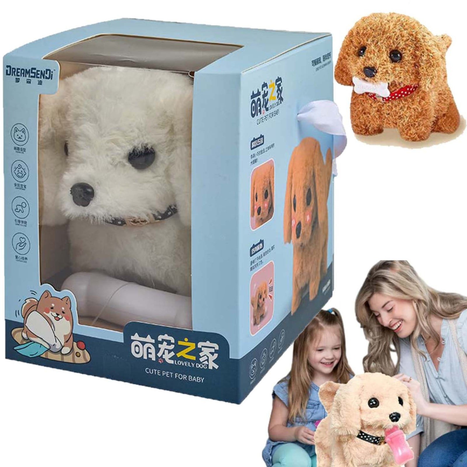 Milow - My Realistic Robot Puppy, Milow Robot Puppy – Ultra Realistic Robotic Puppy, Interactive ...