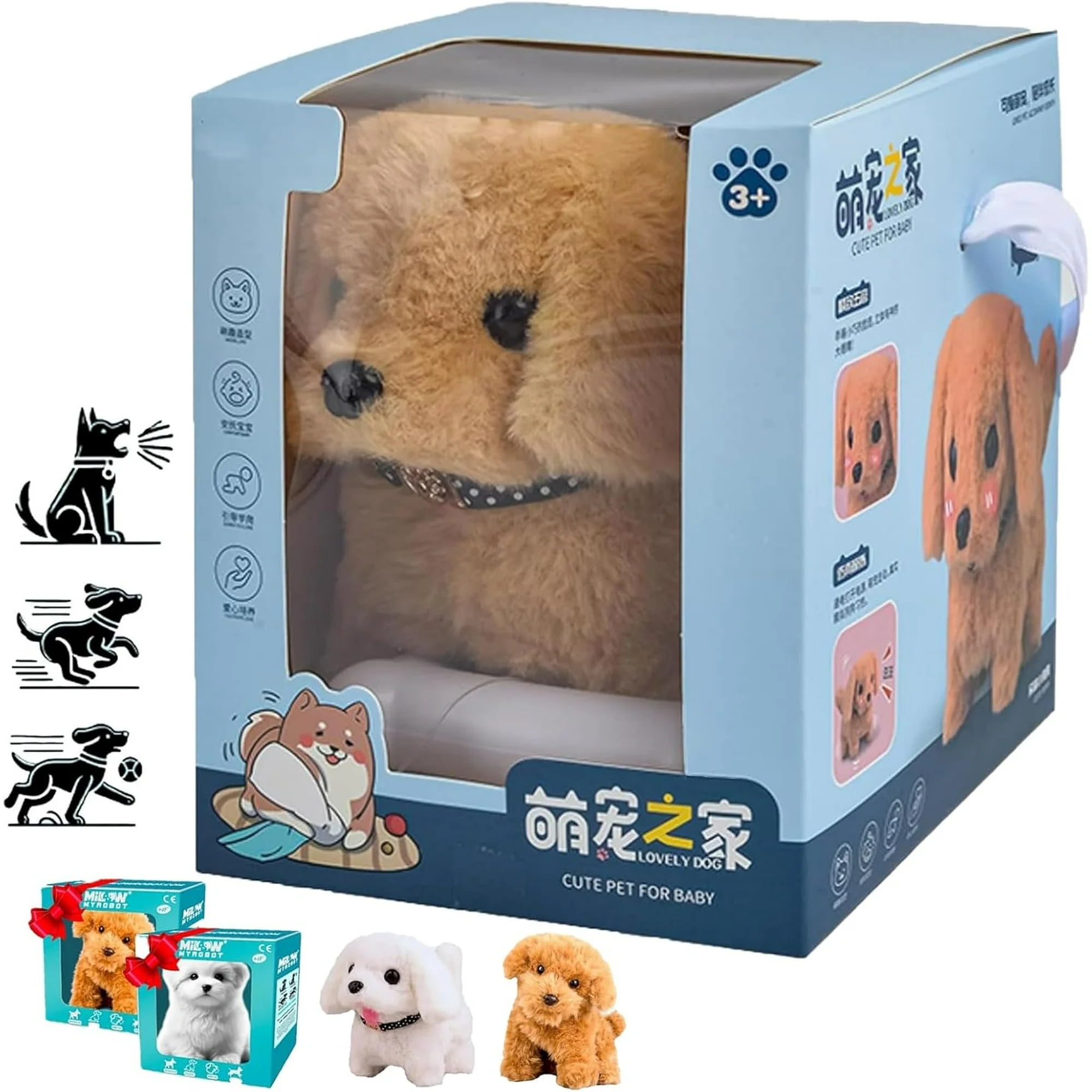 Milow - My Realistic Robot Puppy: Interactive Toy Dog for Kids – Milow is a lifelike robot puppy ...