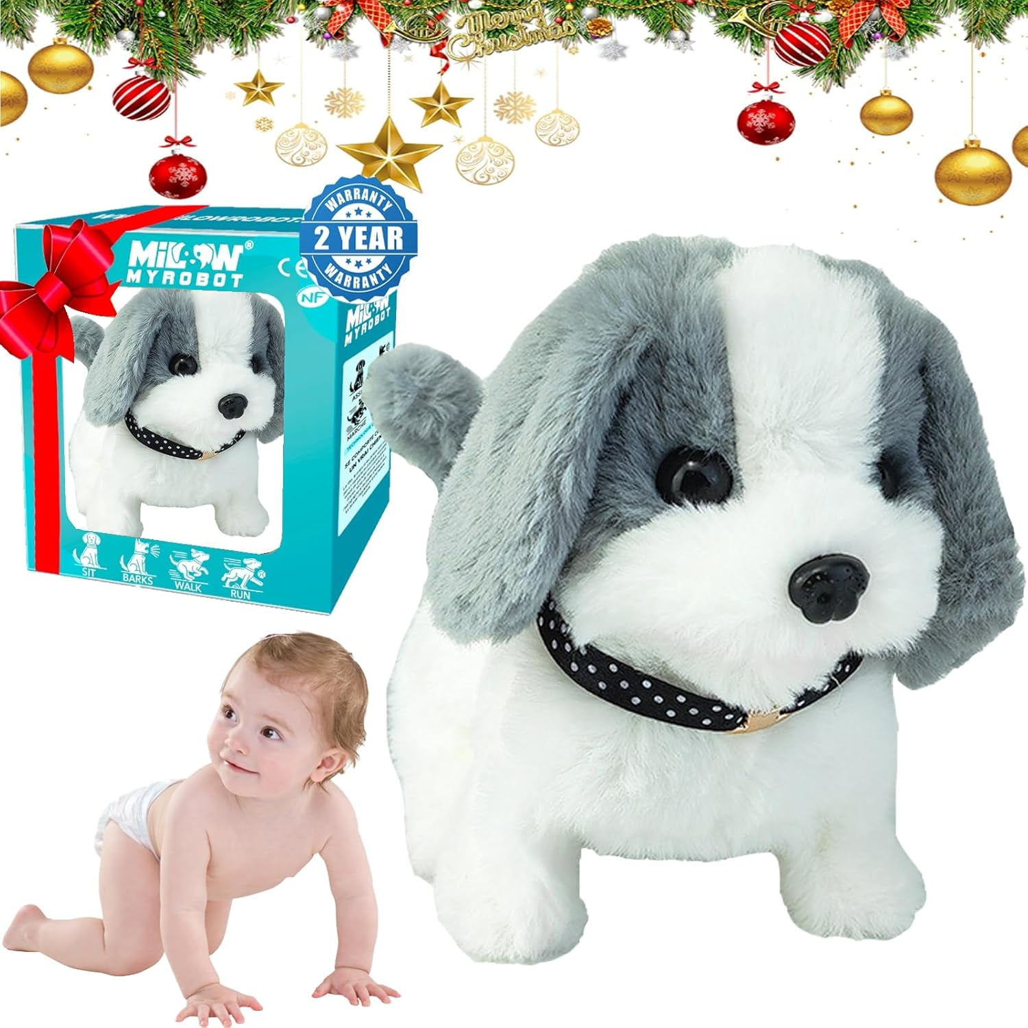 Milow - My Realistic Robot Puppy, Milow Robot Puppy, Electronic ...