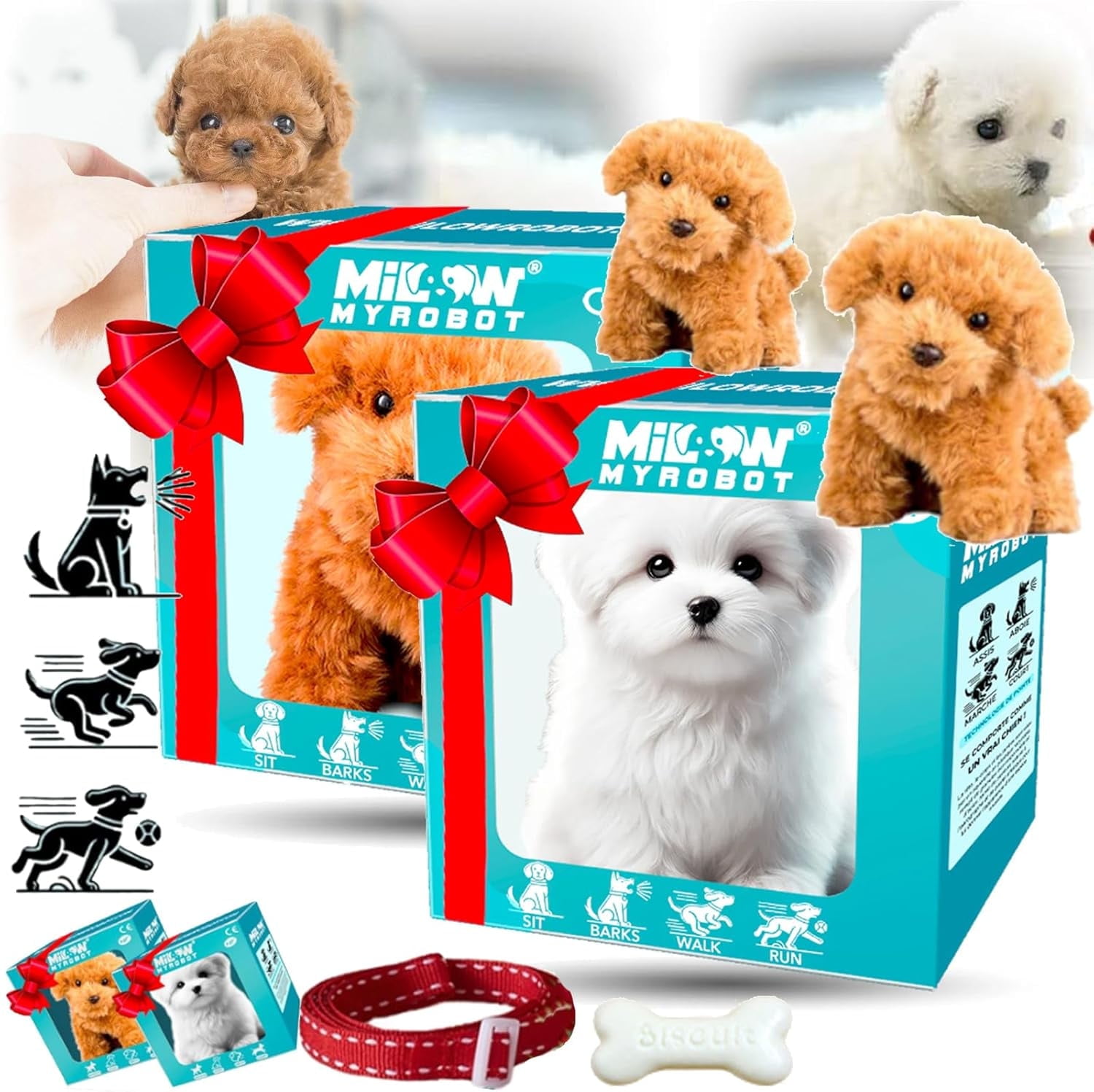 Milow - My Realistic Robot Puppy, Milow Robot Puppy, Robot Puppy That Acts Like A Real Puppy ...