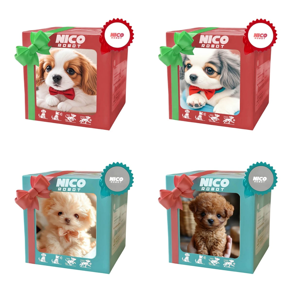 Milow My Realistic Robot Puppy: The Ultimate Interactive Plush Pet Toy for Kids - A Battery ...