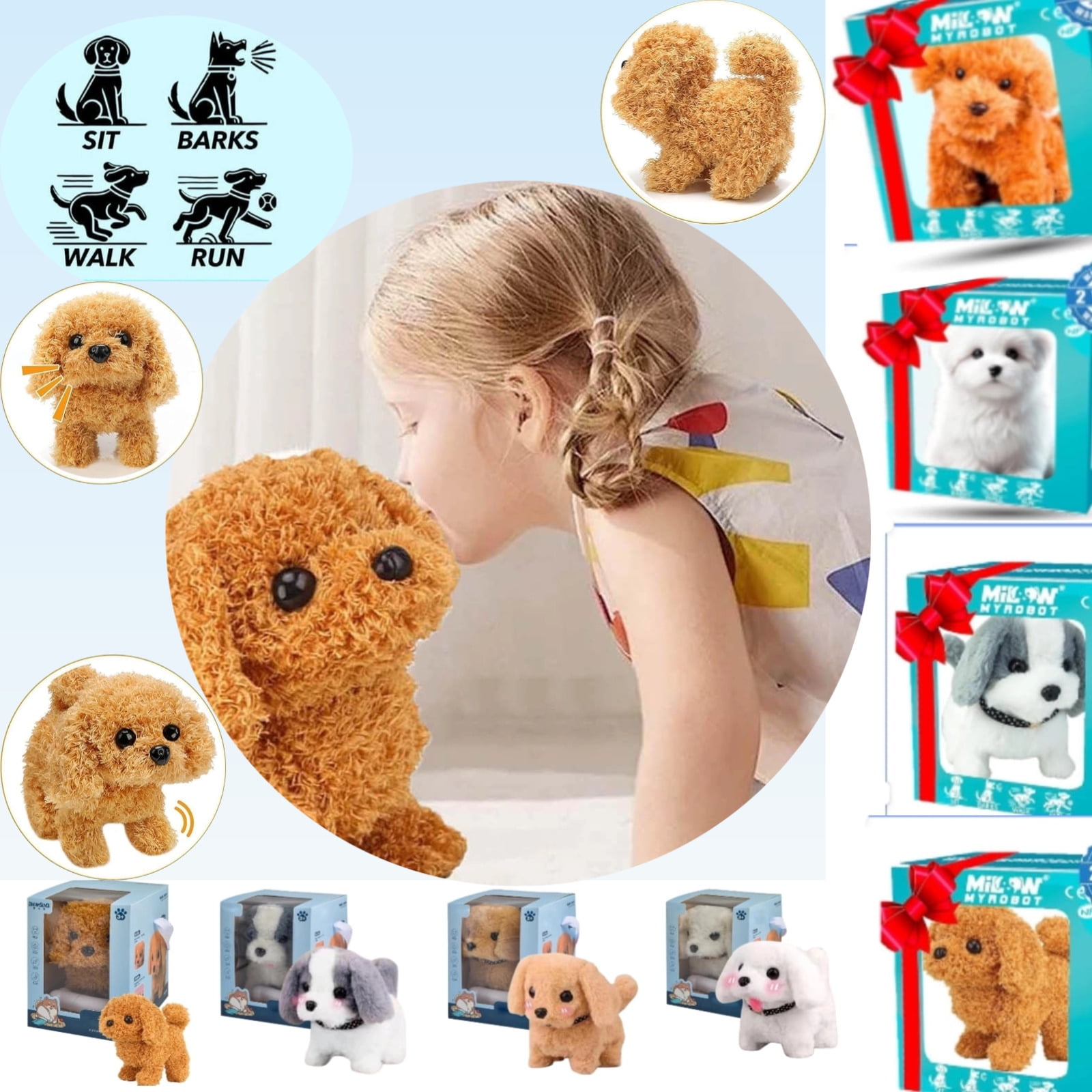 Milow Robot Puppy, Milow - My Realistic Robot Puppy, Robot Puppy That ...