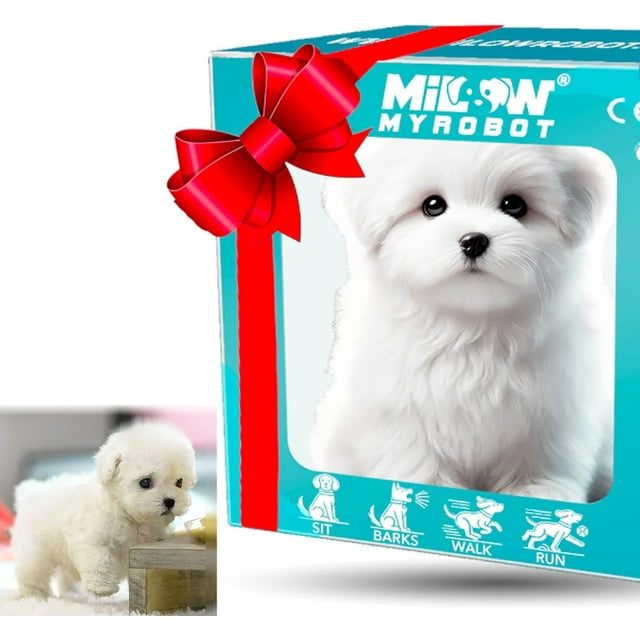 Milow Robot Puppy, Milow - My Realistic Robot Puppy, Robot Puppy That ...