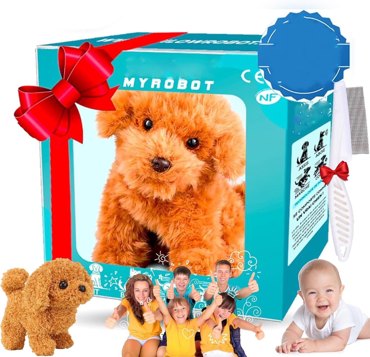 Milow Robot Puppy, Milow - My Realistic Robot Puppy, Milowrobotics Puppy, Milow Robotics Dog ...