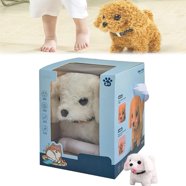 Dog Toys for Kids, Walking and Barking Puppy with Remote Control Leash ...