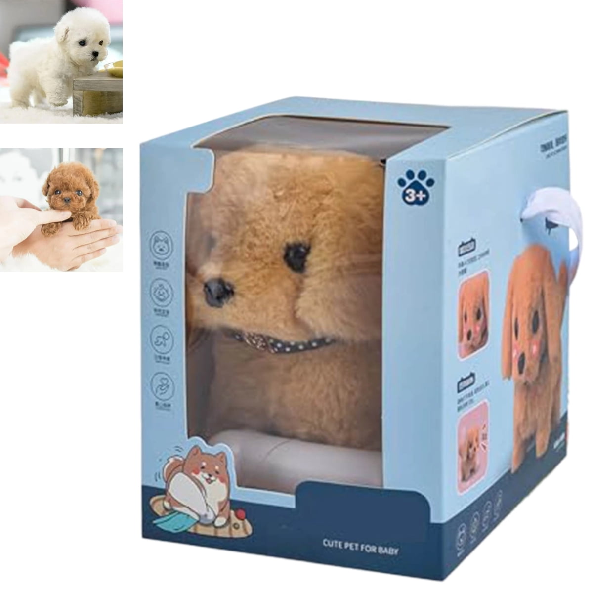 Milow Robot Puppy, Milow - My Realistic Robot Puppy, Plush Toy Dog ...