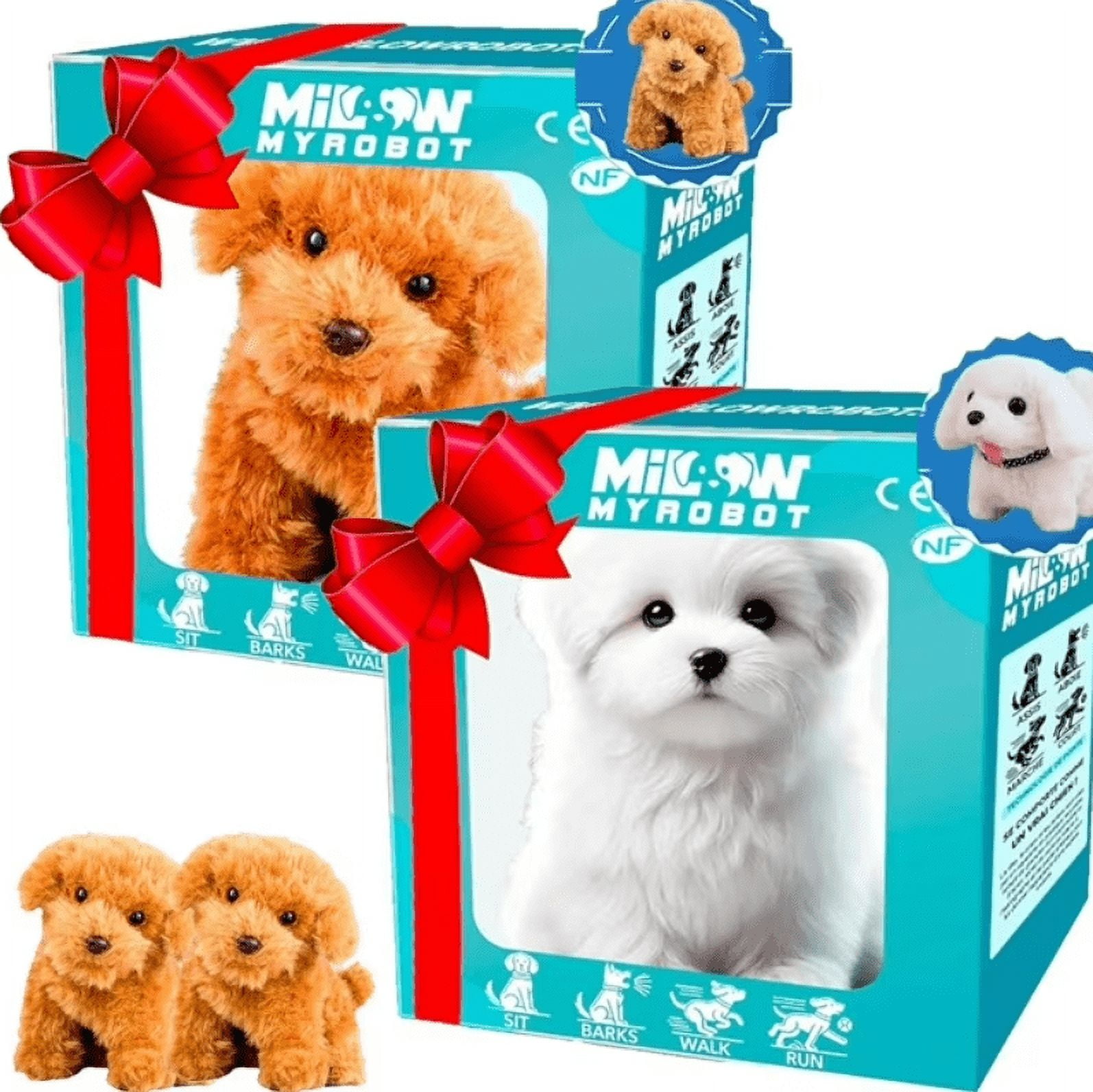 Milow Robot Puppy, Milow - My Realistic Robot Puppy, Robot Puppy That Acts Like A Real Puppy ...