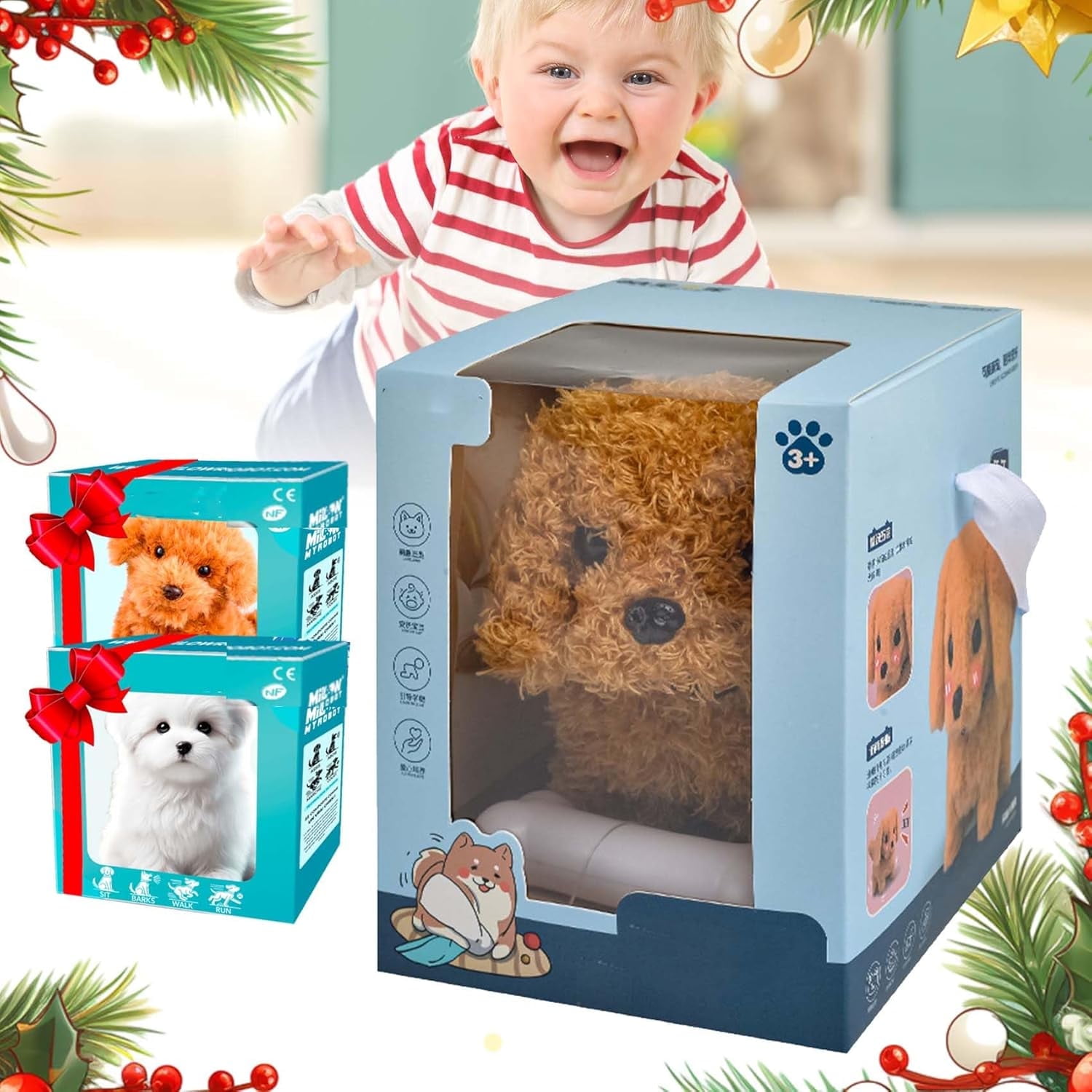 Milow Robot Puppy, Milow - My Realistic Robot Puppy, Robot Puppy That Acts Like A Real Puppy ...