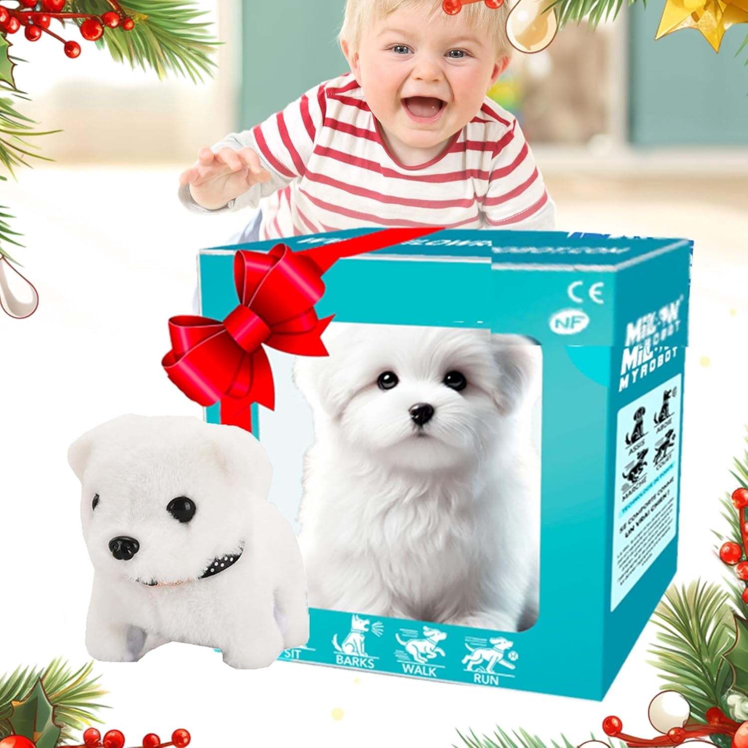 Milow Robot Puppy, Milow - My Realistic Robot Puppy, Robot Puppy That ...