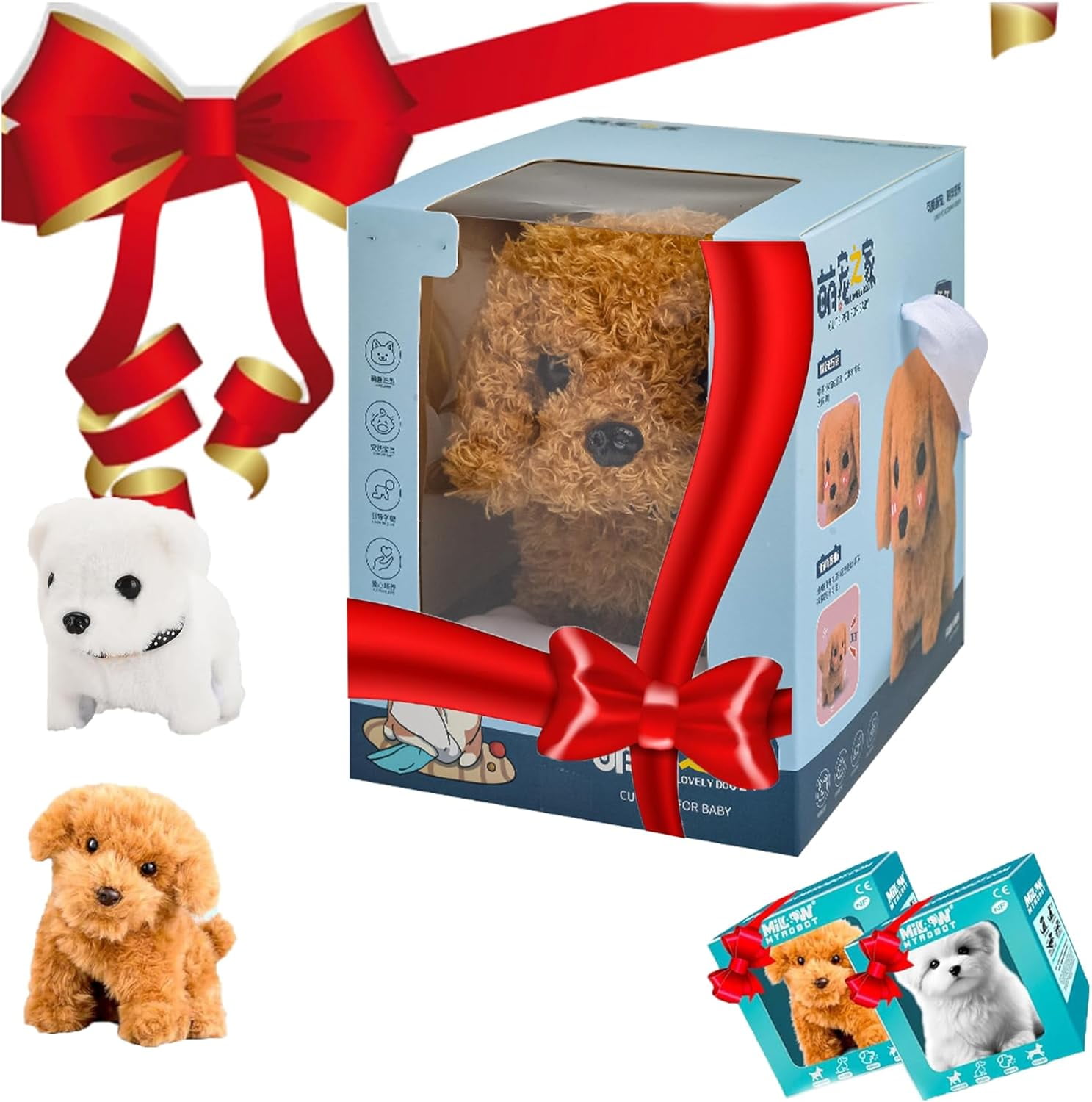 Milow Robot Puppy, My Puppy Milow Robot, Milow - My Realistic Robot ...