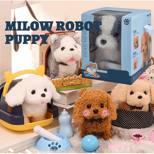 Milow Robot Puppy, Milow - My Realistic Robot Puppy, My Puppy Milow Robot Dog, Toy Puppy ...