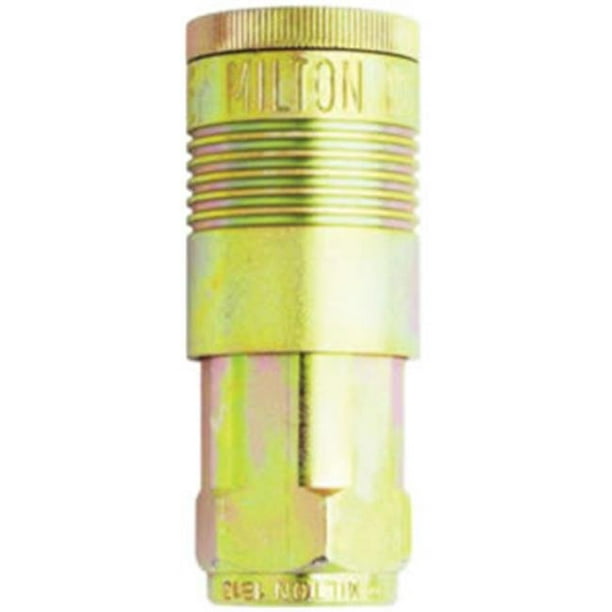 Milton 1815S 1/2X1/2 Female Npt G Style Air Coupler - Walmart.com