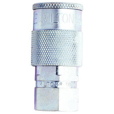 Milton (MIL 728) 728BK M Style Quick Coupler: 1/4-Inch Female Plug ...
