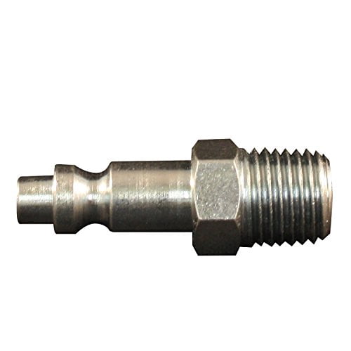 Milton 727 1/4 MNPT M Style Plug - Box of 10 - Walmart.com