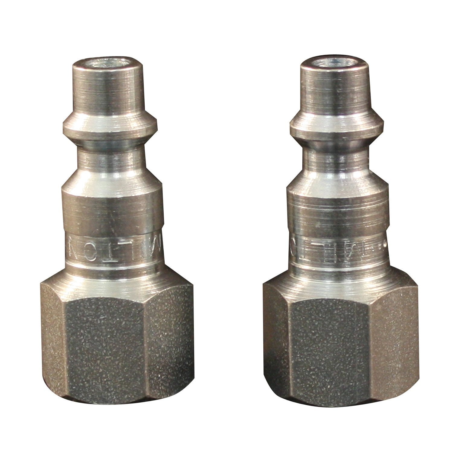 Milton 728 1/4" FNPT M Style Plug - Box of 10 - Walmart.com