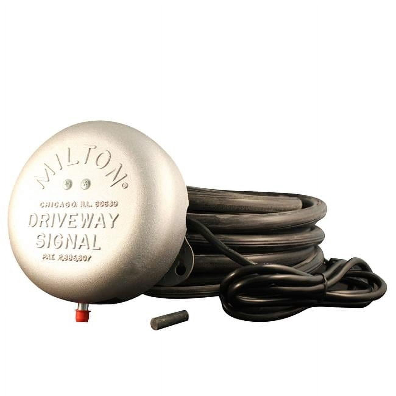 Milton Driveway Signal Bell Kit, 6 Ft Cord, Operates Up to 300 Ft Hose ...