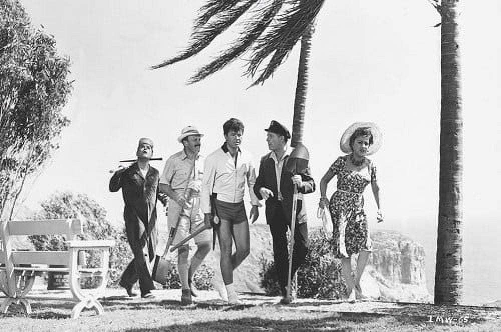 Milton Berle, Ethel Merman, Dick Shawn, Terry-Thomas and Jonathan ...