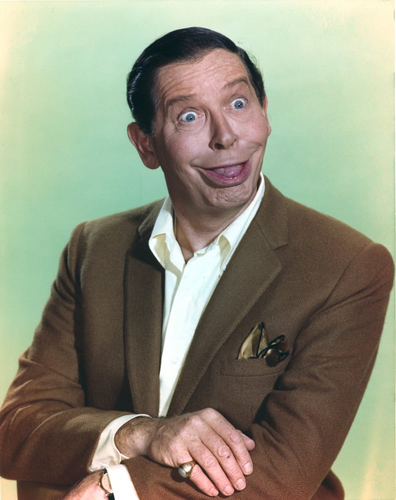Milton Berle Portrait in Wacky Face wearing Brown Suit Photo Print (24 ...