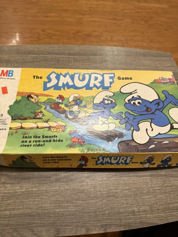 Milton Bradley 1988 THE SMURF Board Game - Walmart.com