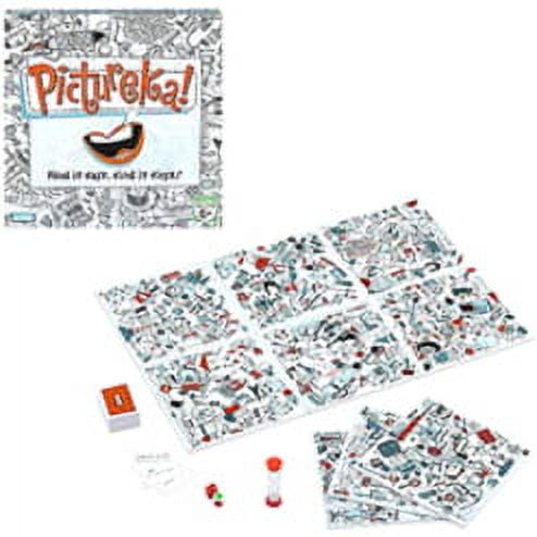 Milton Bradley Pictureka Game - Fun Party Game for Ages 8-15, Visual ...