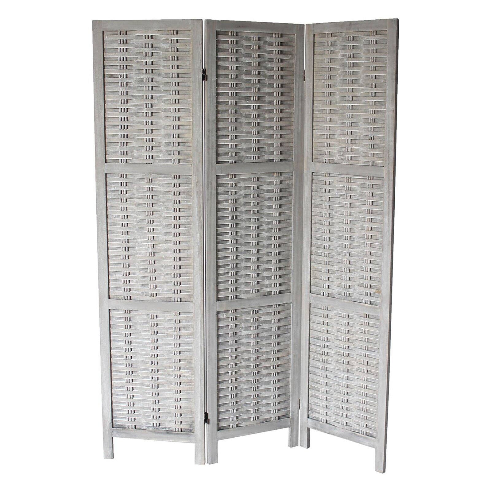 Milton Green Stars Mack 3-Panel Room Divider, Gray - Walmart.com