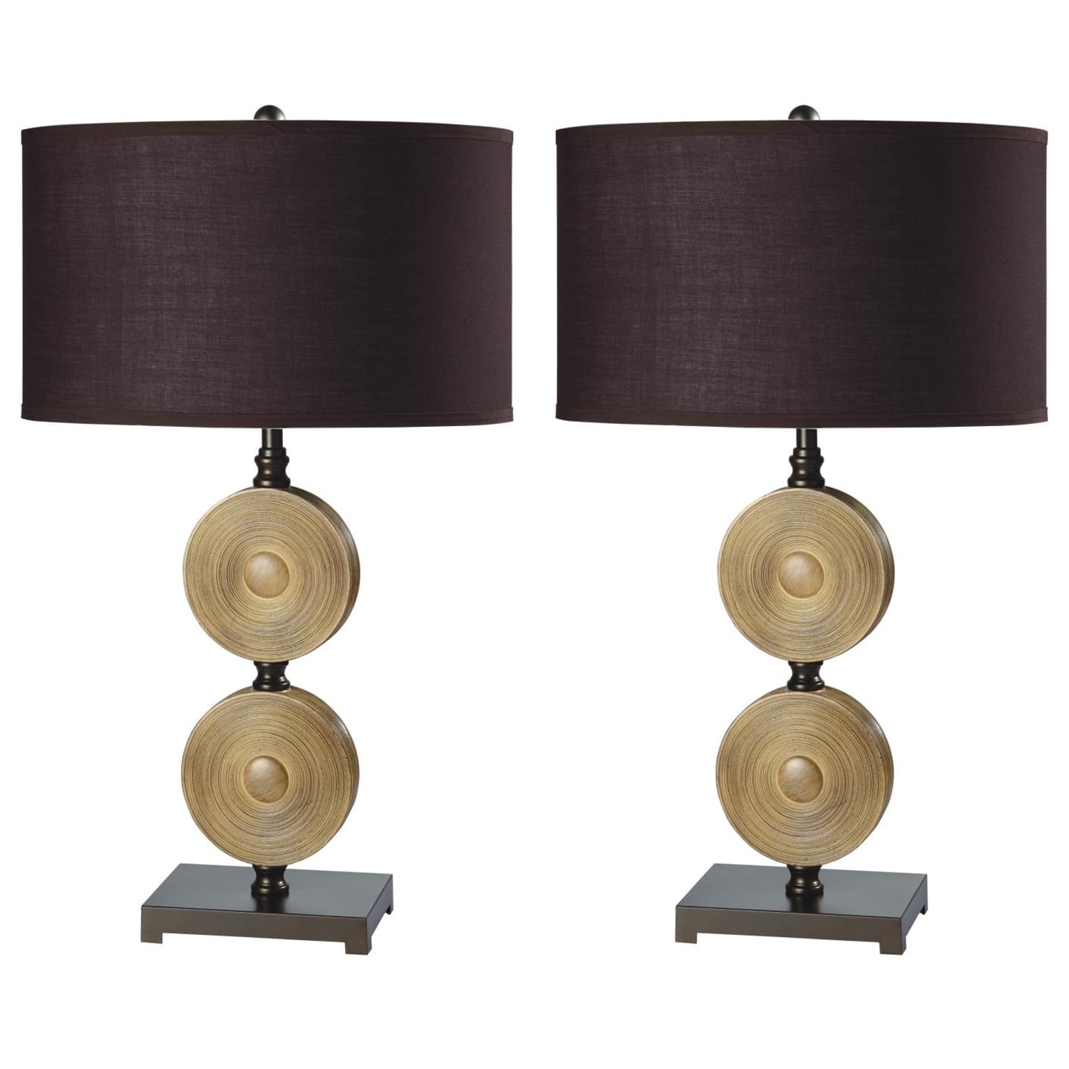 Milton Green Stars Rodney Elegant 27.5-Inch Table Lamp (Set of 2 ...