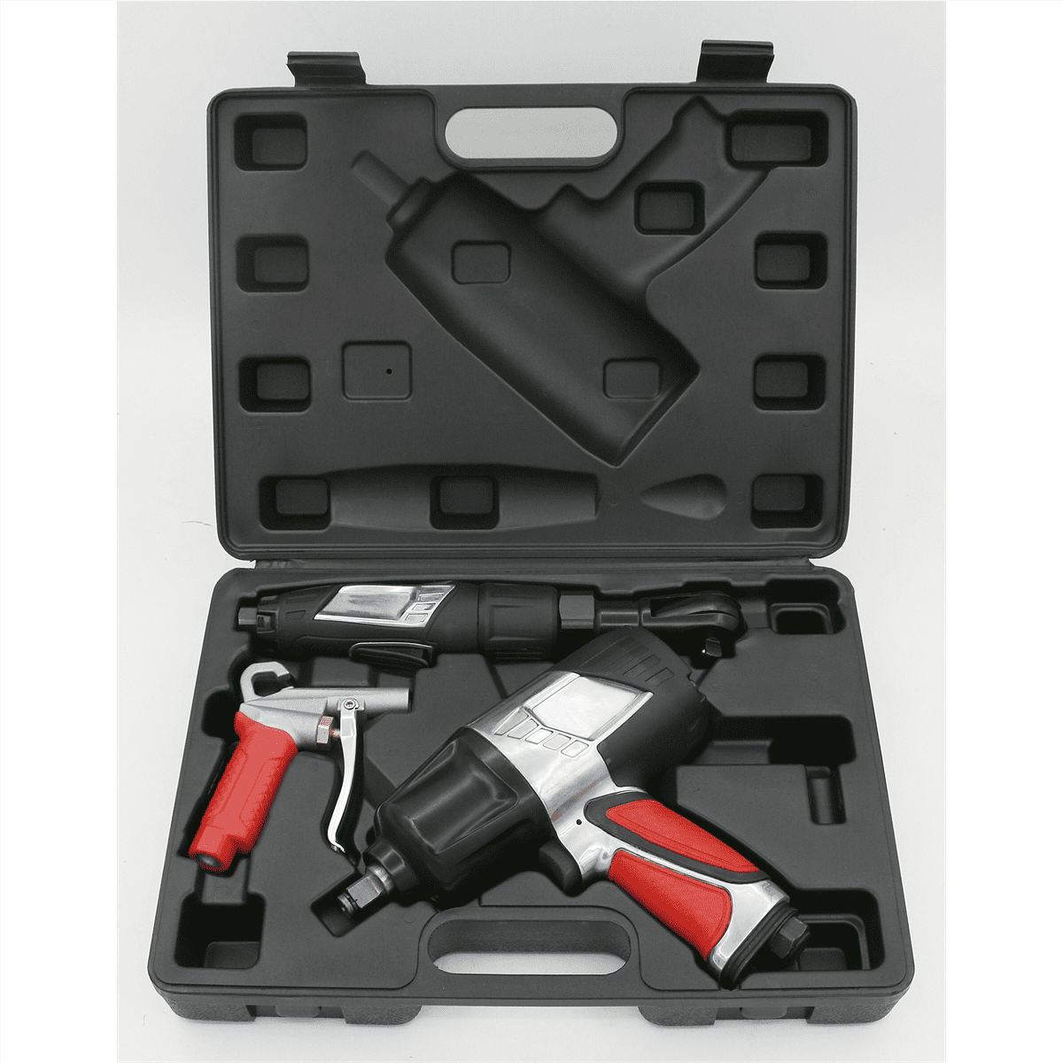 Milton Industries 3-PC PROFESSIONAL AIR TOOL KIT - (IMP WRENCH, AIR ...
