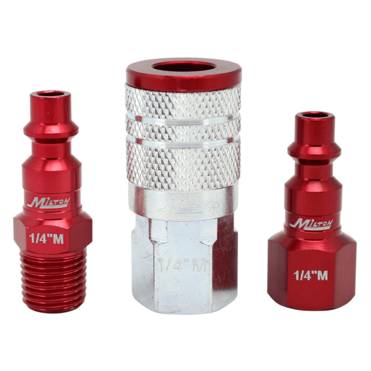 Milton Industries Kit, 3pc ColorFit M Style 1/4-inch - Walmart.com