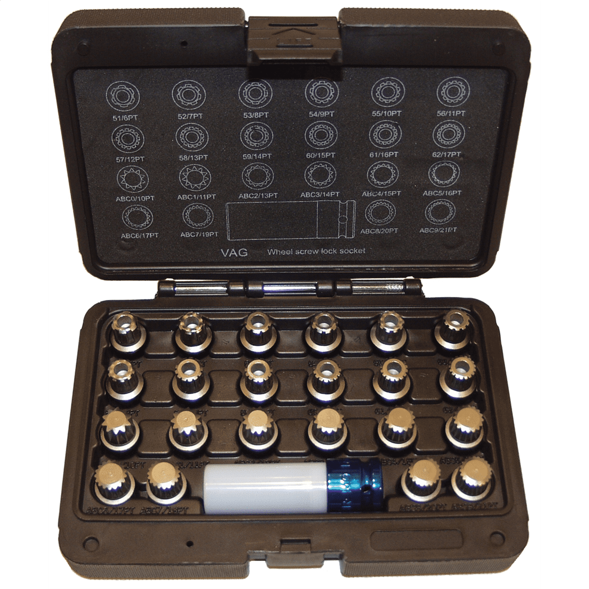 Milton Industries LTI Tool By MIlton Vw/Audi Wheel Lock Kit - Walmart.com