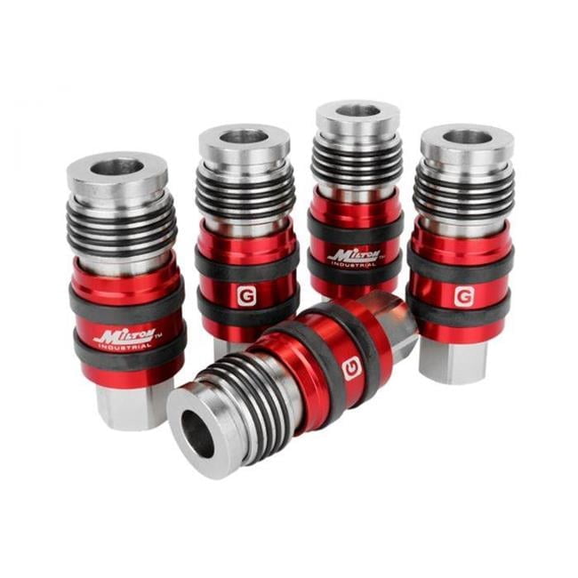 Milton Industries MI1773 0.5 in. Female NPT Thread Exhaust Coupler ...