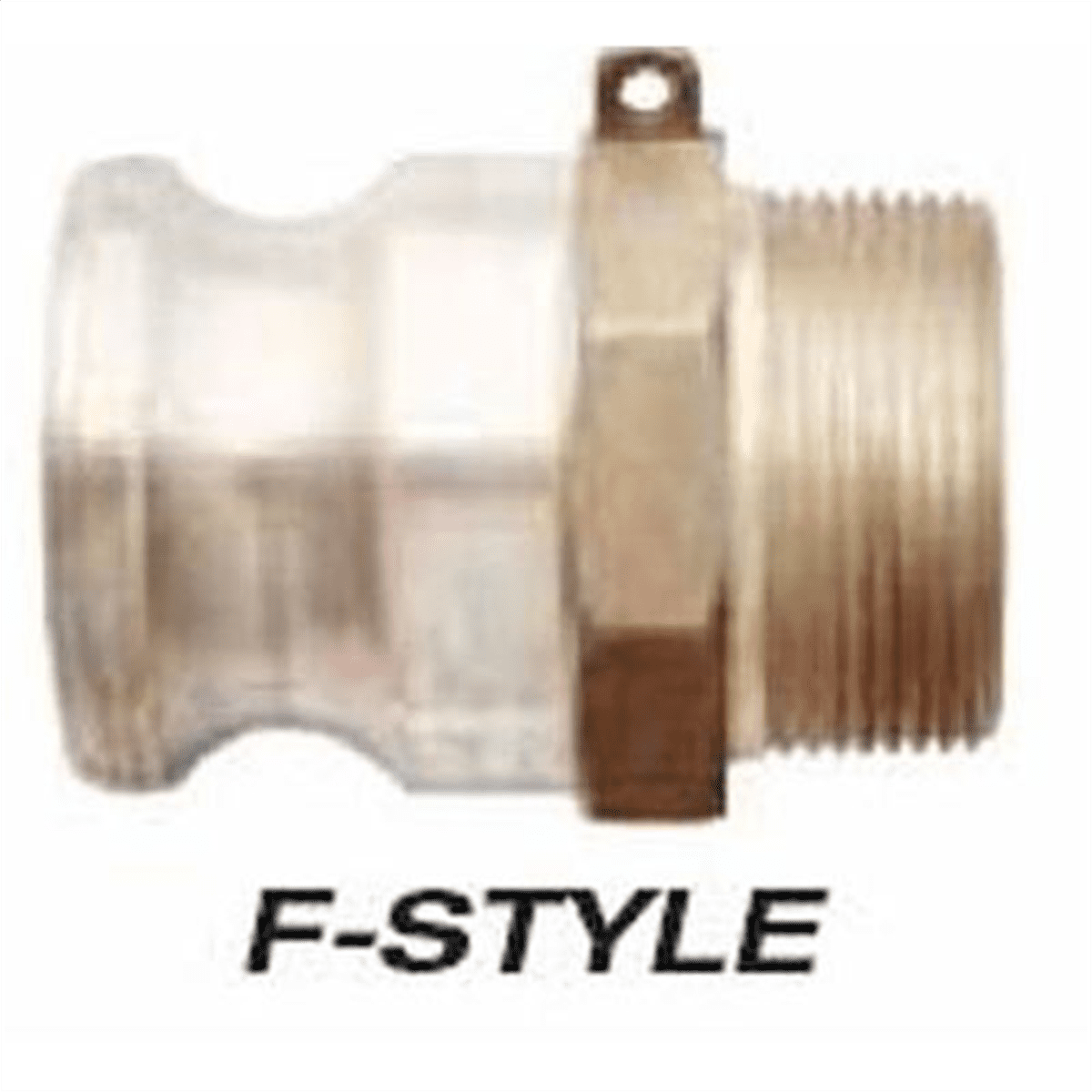 Milton Industries Style-F - 2" NPT x Male Adapter - Walmart.com
