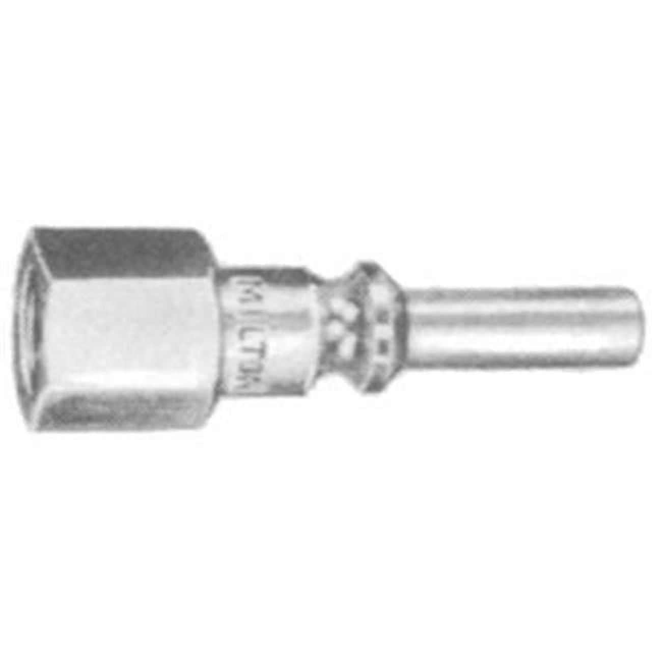 Milton MILS-792 ''L'' Style Air Plug- .25'' NPT Female- 2 Pk. - Walmart.com