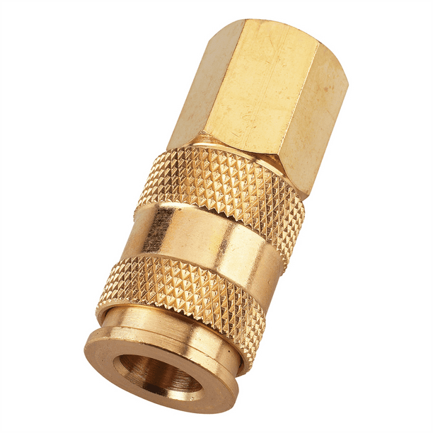 Milton S-766 3/8" V Style High Flow Coupler - Walmart Business Supplies