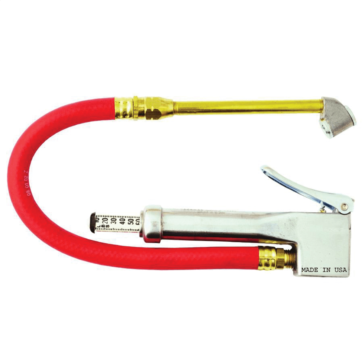 Milton S522 Bayonet Inflator Gage with Dual Truck Head Chuck - Walmart.com