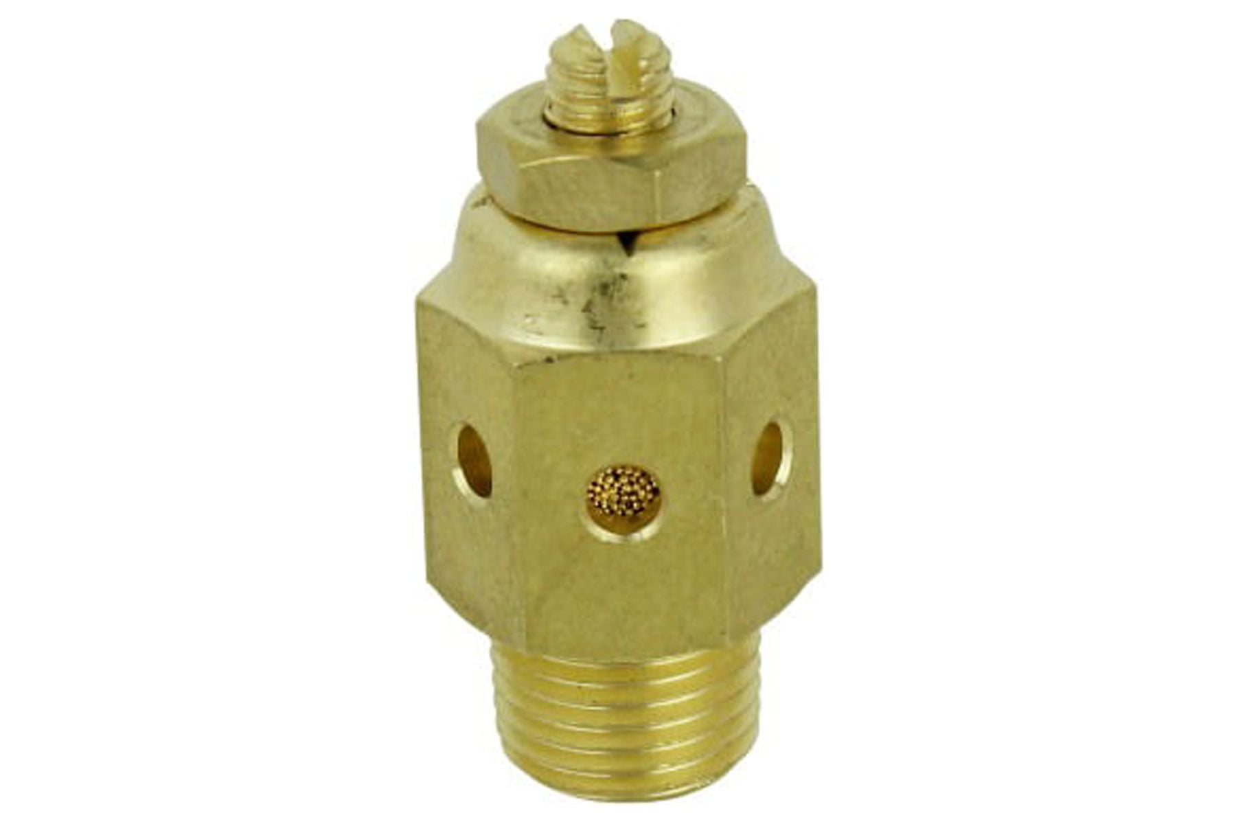 Milton Speed Control Exhaust Muffler, 1/8” MNPT -Silencer/Diffuse Air ...