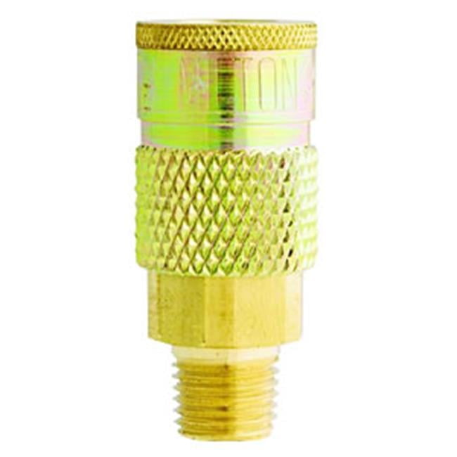 Milton ''T'' Style Air Coupler- .25'' NPT Male- 1 Pk. - Walmart.com
