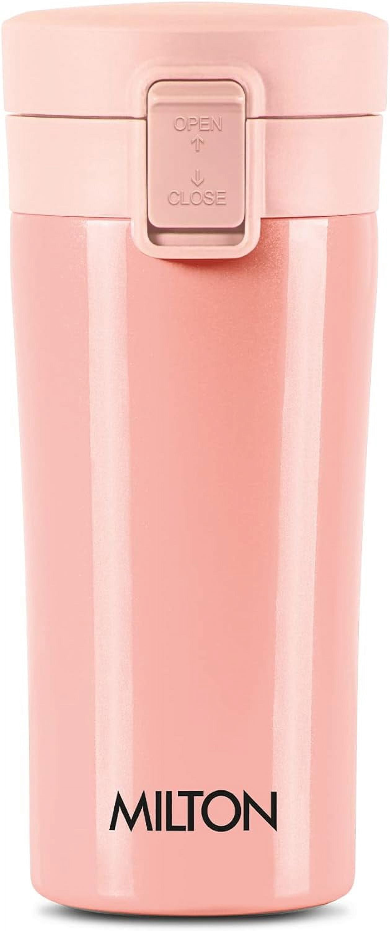 Milton Thermosteel Vacuum Insulated Coffee Mug, 300 ml, Peach | Hot ...