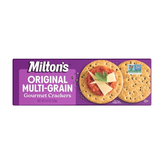 Milton's Craft Bakers Baked Gourmet Crackers - Original Multi-Grain, 8 ...