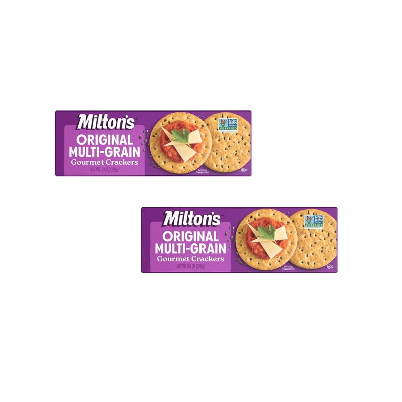 Milton's Original Multi-Grain Gourmet Crackers 2-Pack - Walmart.com
