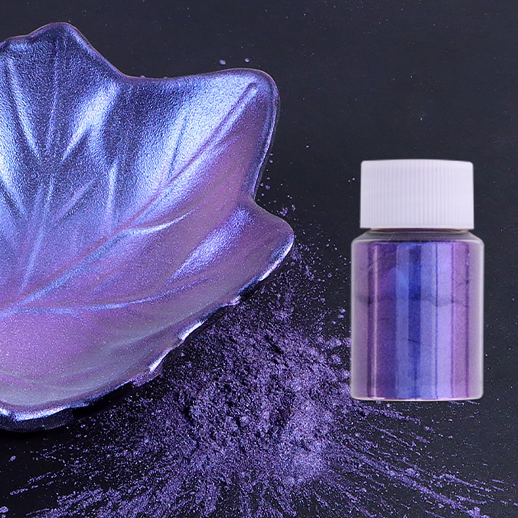 Milue 10 Colors Chameleon-Powder Color Shifting Pigment Powder Mica ...