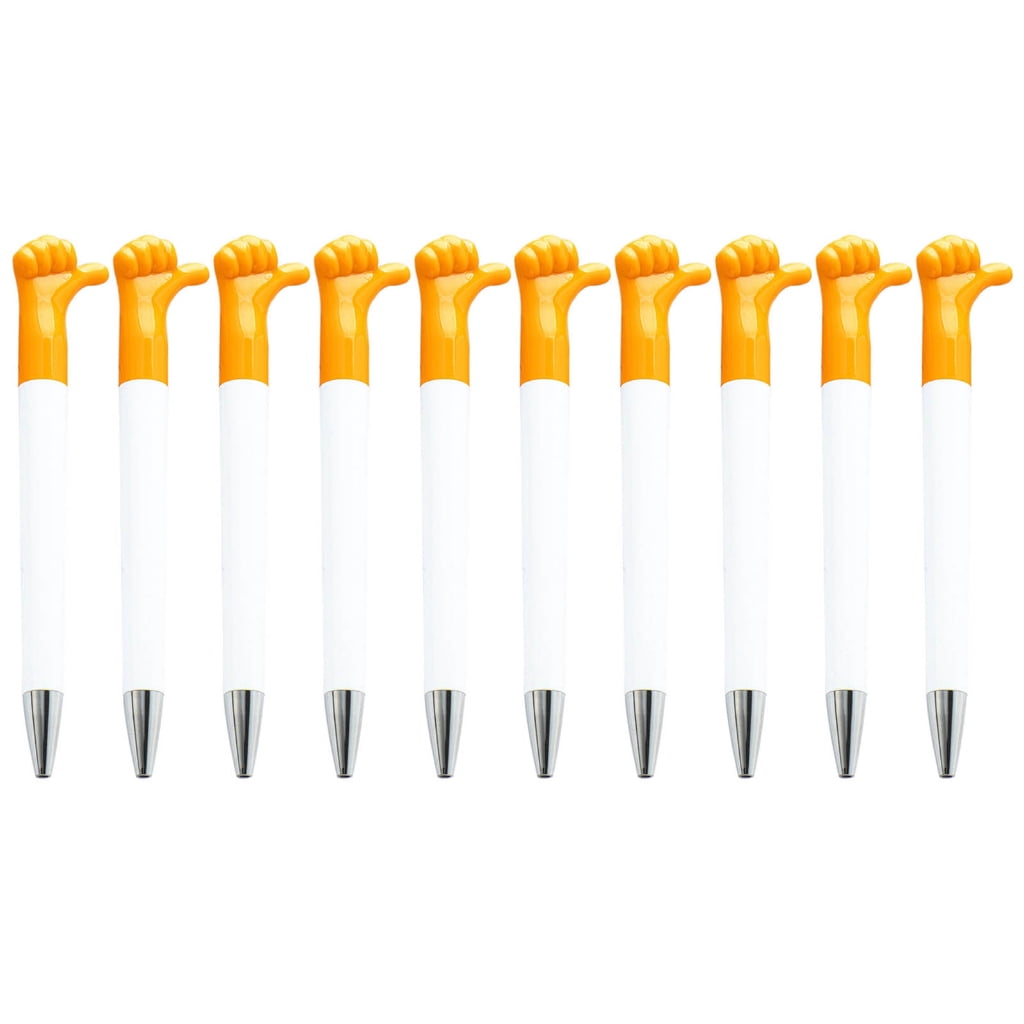 Milue 10 Pcs Signature Pen 1.0mm Ballpoint Pen Writing Pen Funny Hand ...