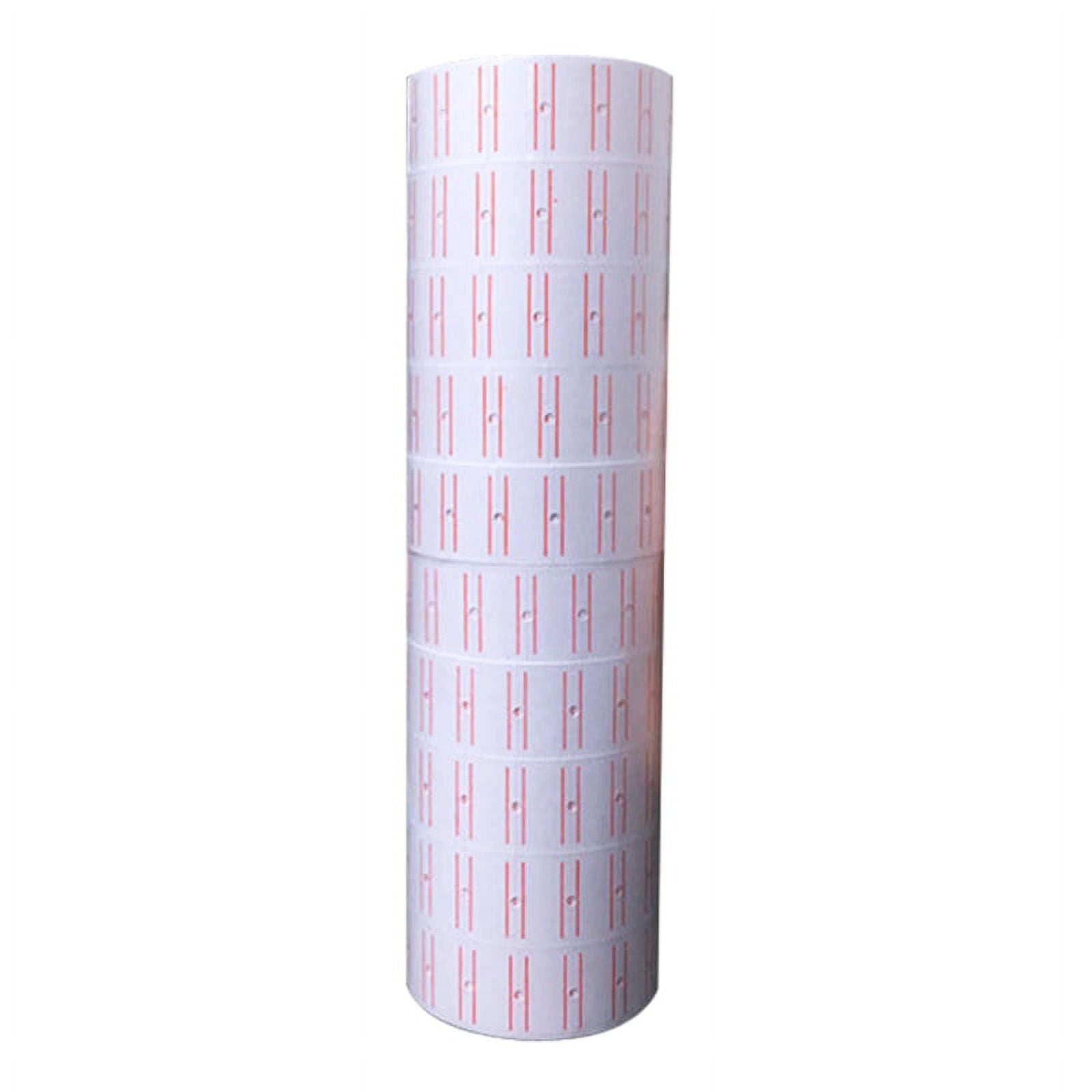 Milue 10 Rolls Self Adhesive Price Labels Paper Tag Sticker Single Row ...