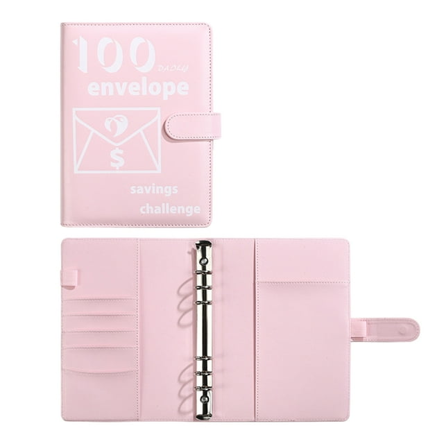 Milue 100 Days Money Saving Notebook Budget Binder Planner for ...