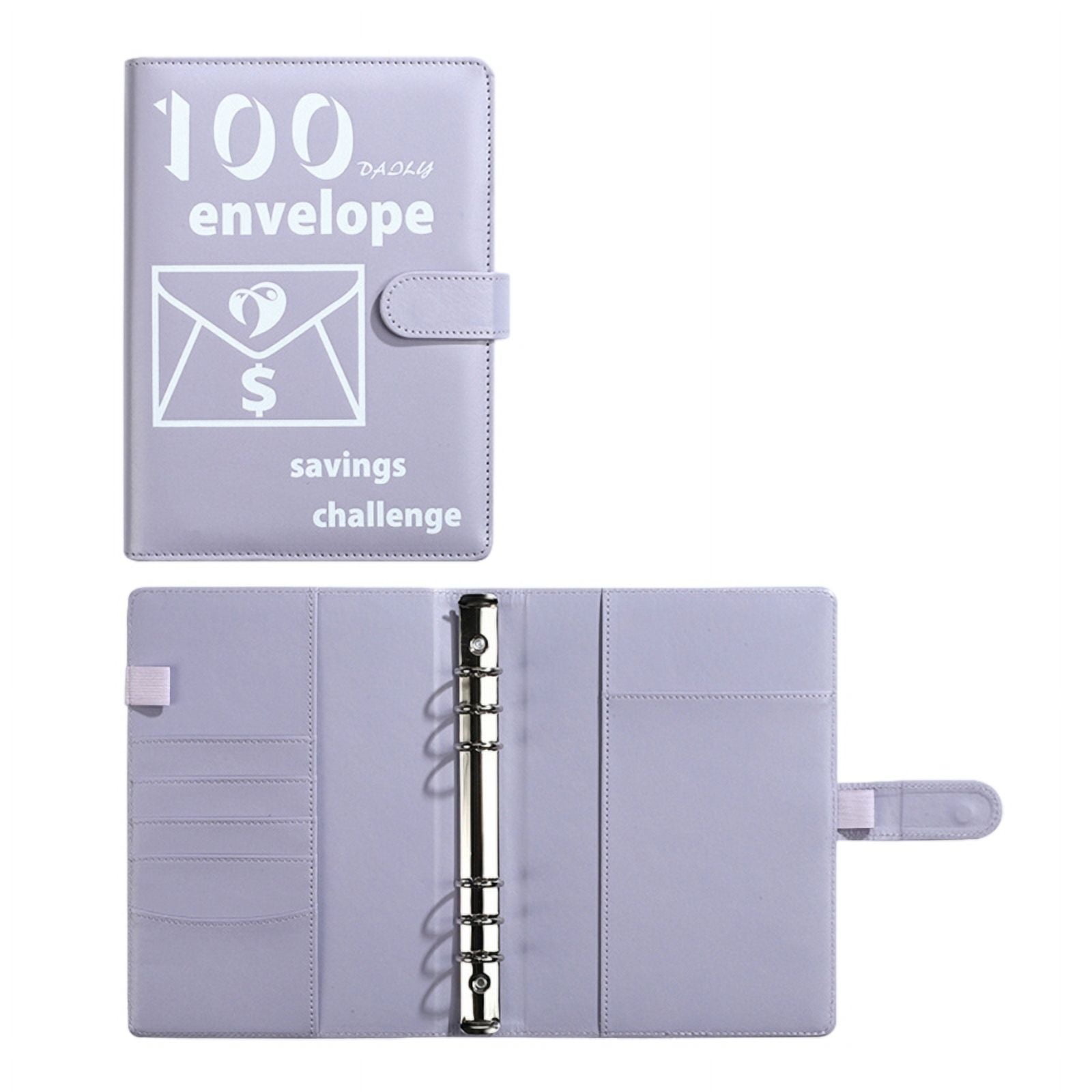 Milue 100 Days Money Saving Notebook Budget Binder Planner for ...